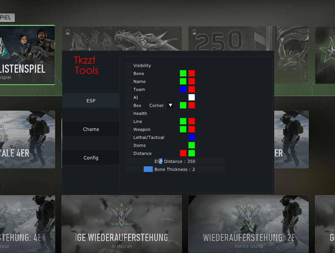 Tkzzt Services - Cheats & Unlock Alls for Warzone 2 and MW2
