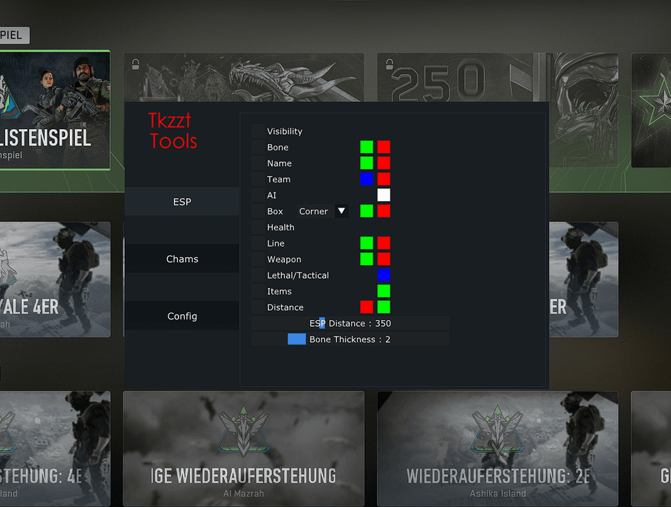 Tkzzt Services - Cheats & Unlock Alls for Warzone 2 and MW2